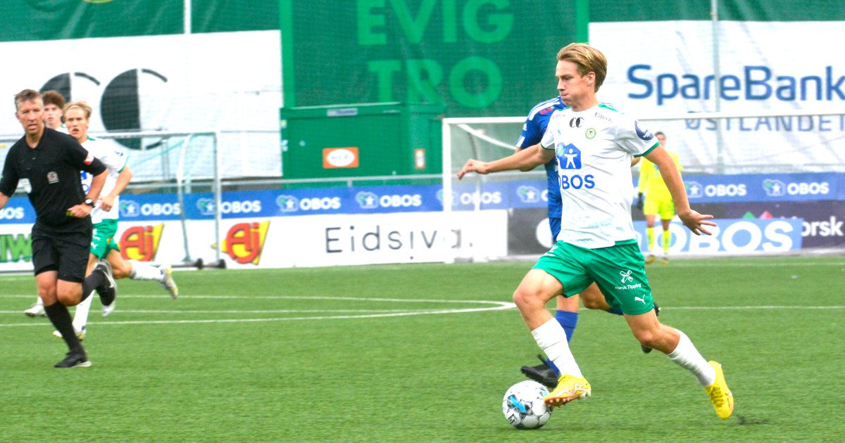 Benjamin med U17 / HamKam