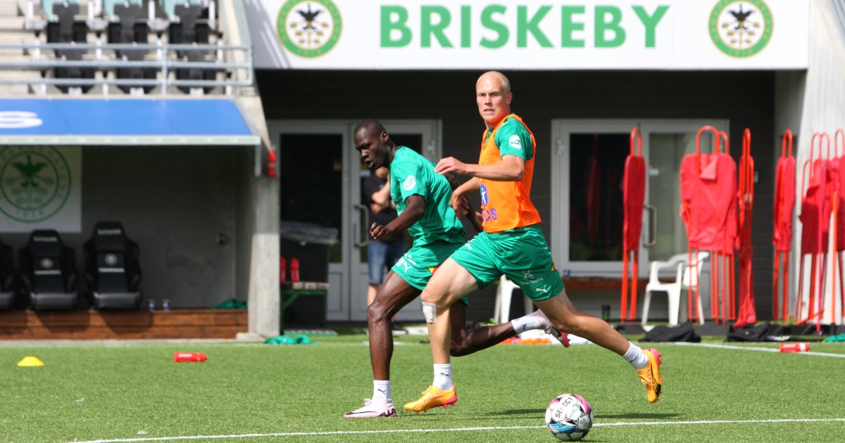Bilder fra mandagens trening / HamKam