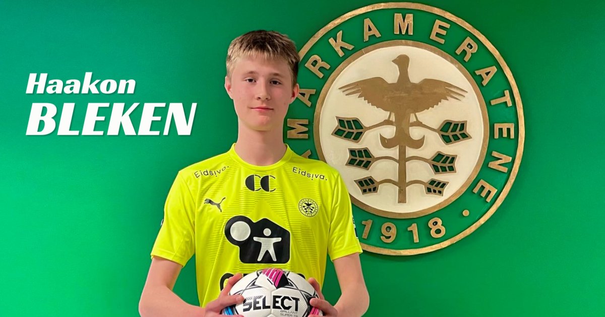 Haakon Bleken Norda (15) har signert for Kamma / HamKam