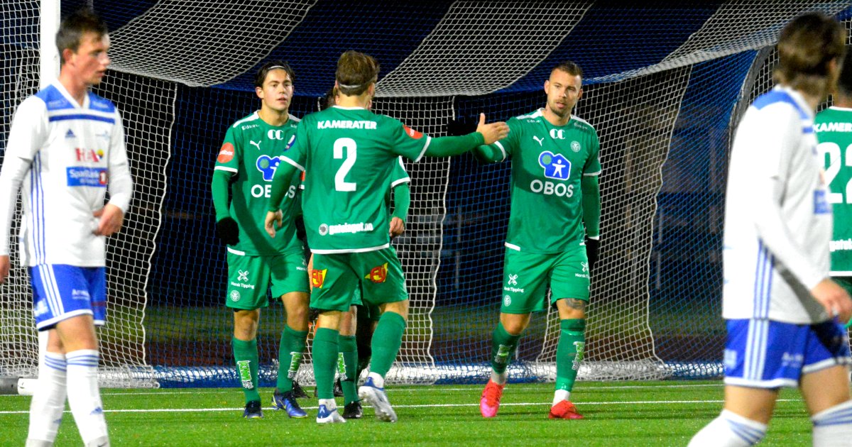 Marcus med tre målpoeng på Sveum / HamKam